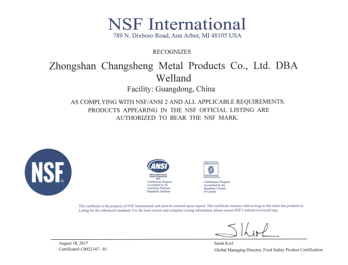 NSF Factory Audit-Latest News-Wire Shelving for Home & Industry ...